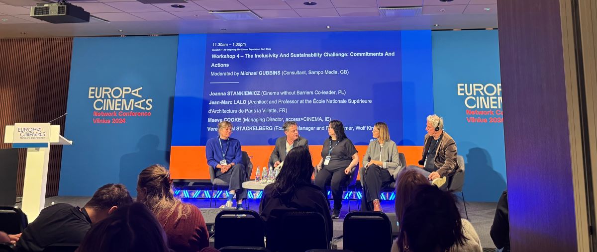 access>CINEMA at the Europa Cinemas Conference 2024 - Access Cinema